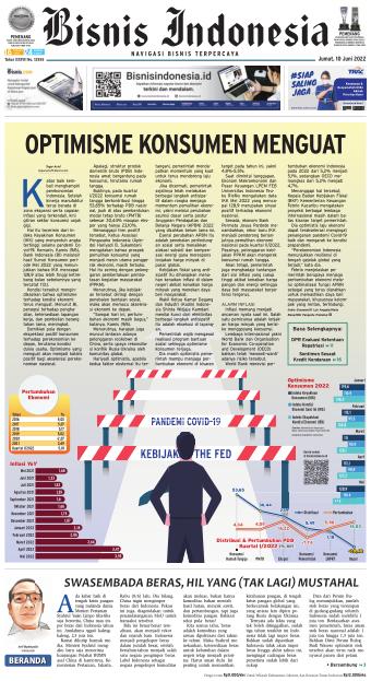Bisnis Indonesia 10 Juni 2022 Dataindonesia Id
