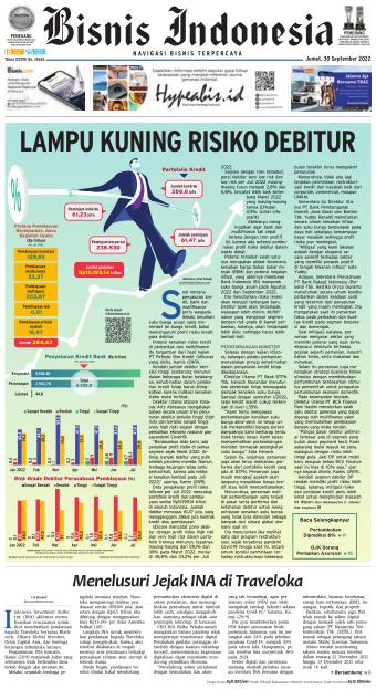 Bisnis Indonesia 30 September 2022 Dataindonesia Id