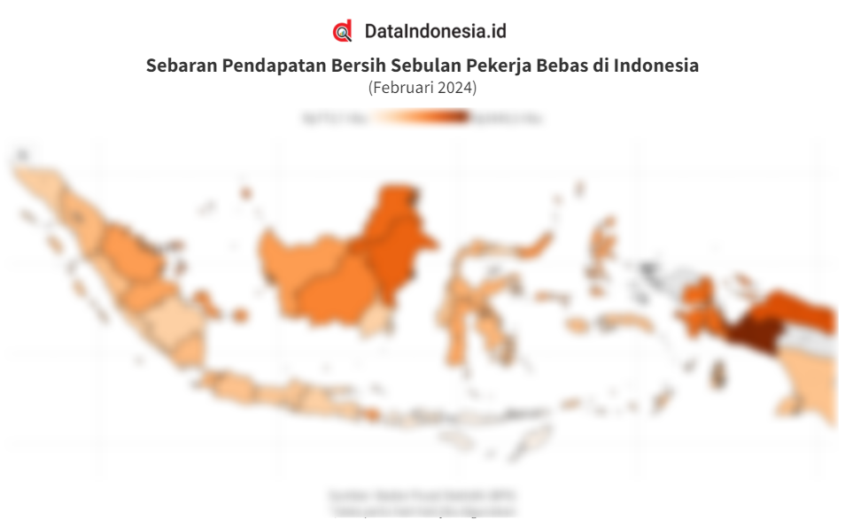 Data Sebaran Pendapatan Bersih Sebulan Pekerja Bebas/Freelance di ...