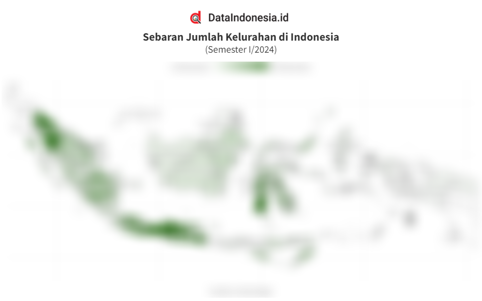 Data Lengkap Sebaran Jumlah Kelurahan di Indonesia pada Semester I/2024 - Dataindonesia.id