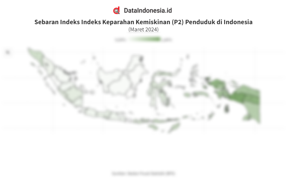 Data Sebaran Indeks Keparahan Kemiskinan Penduduk di Indonesia pada Maret 2024 - Dataindonesia.id
