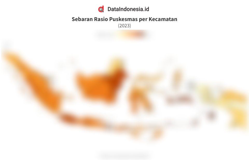 Data Sebaran Rasio Puskesmas per Kecamatan di Indonesia pada 2023 - Dataindonesia.id
