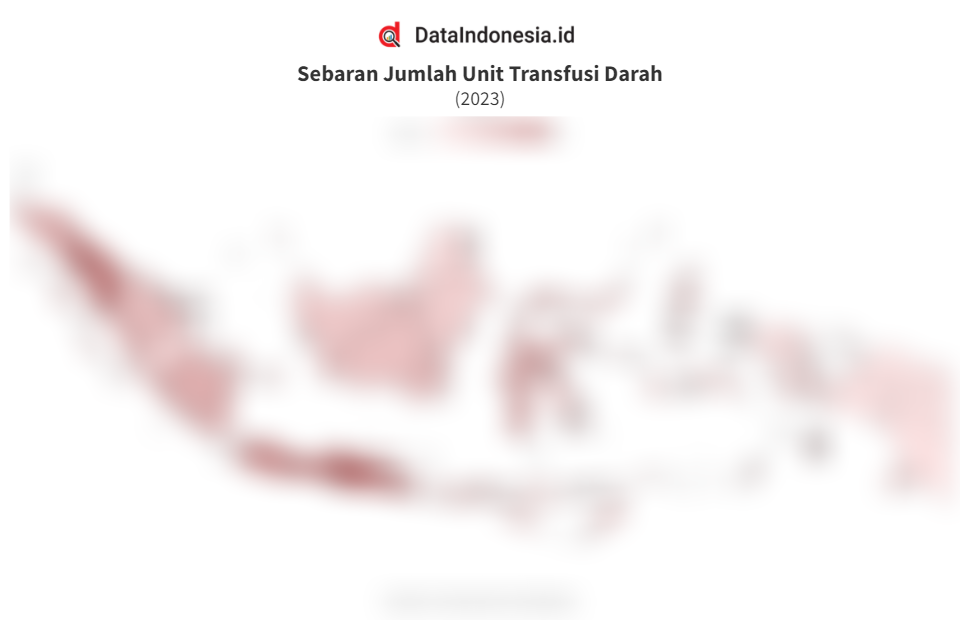 Data Sebaran Jumlah Unit Transfusi Darah (UTD) di Indonesia pada 2023 - Dataindonesia.id