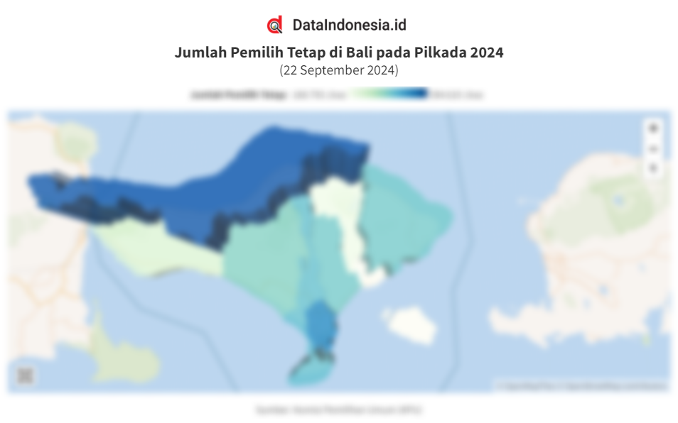 Data Sebaran Daftar Pemilih Tetap (DPT) pada Pemilihan Gubernur dan Wakil Gubernur Bali 2024 ...