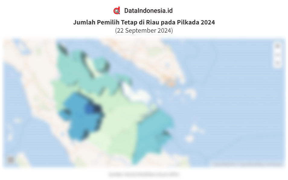 Data Sebaran Daftar Pemilih Tetap (DPT) pada Pemilihan Gubernur dan Wakil Gubernur Riau 2024 ...