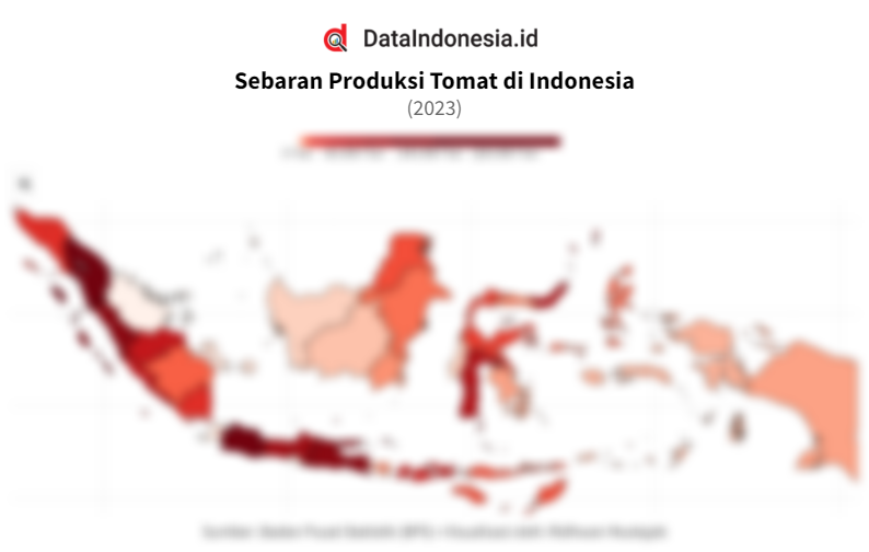 Data Sebaran Produksi Tomat di Indonesia pada 2023 - Dataindonesia.id