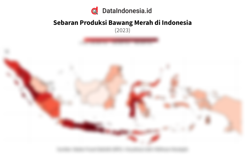 Data Sebaran Produksi Bawang Merah di Indonesia pada 2023 - Dataindonesia.id