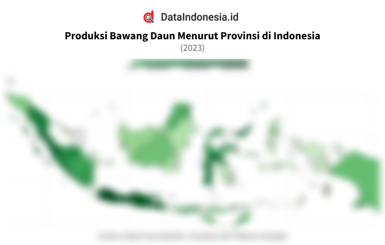Data Sebaran Produksi Bawang Daun di Indonesia pada 2023 - Dataindonesia.id