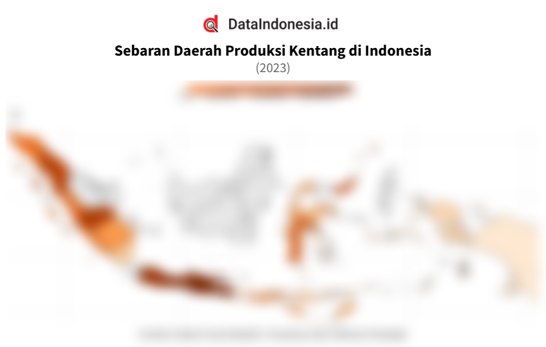 Data Sebaran Produksi Kentang di Indonesia pada 2023 - Dataindonesia.id
