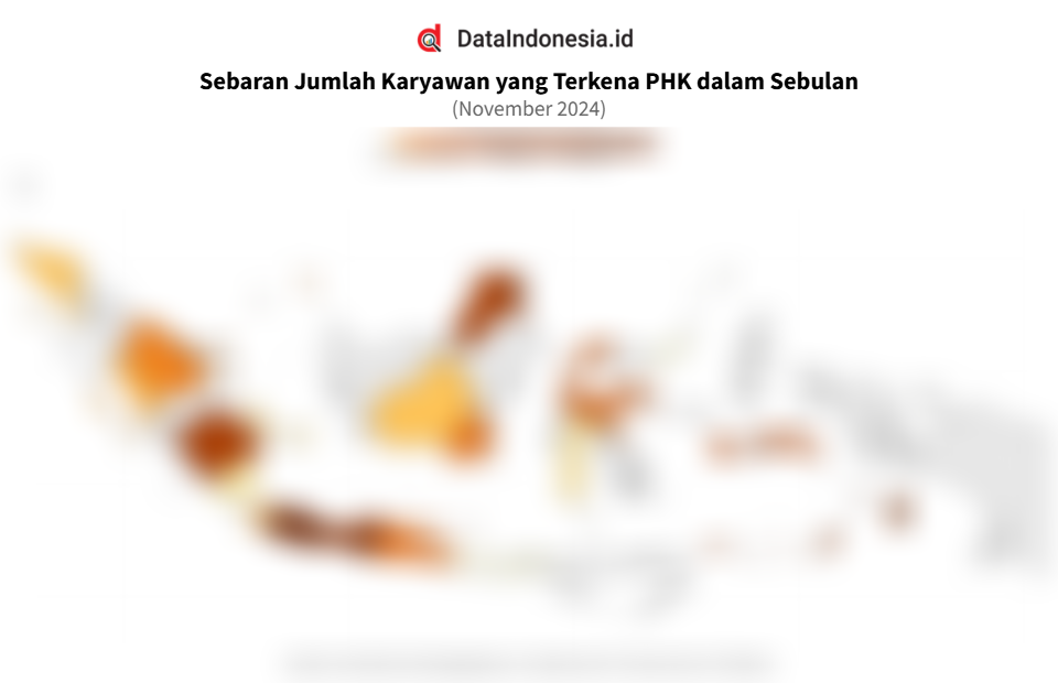 Data Sebaran Jumlah Tenaga Kerja yang Terkena PHK di Indonesia Menurut ...