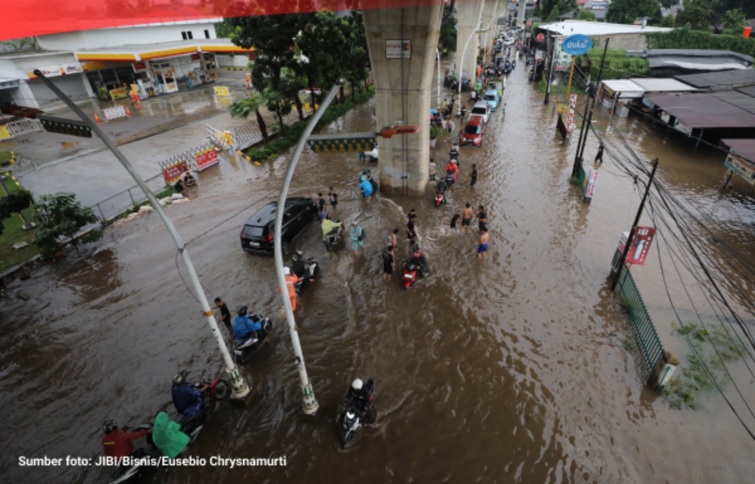 Banjir Jakarta: 85 RT dan 2 Ruas Jalan Tergenang Air Pagi Ini (5 Maret 2025) - Dataindonesia.id