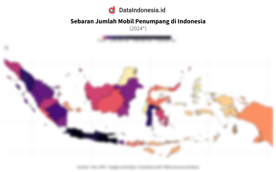 Data Sebaran Jumlah Mobil Penumpang di Indonesia pada 2024 - Dataindonesia.id