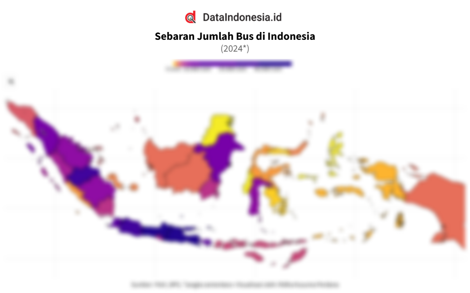 Data Sebaran Jumlah Bus di Indonesia pada 2024 - Dataindonesia.id