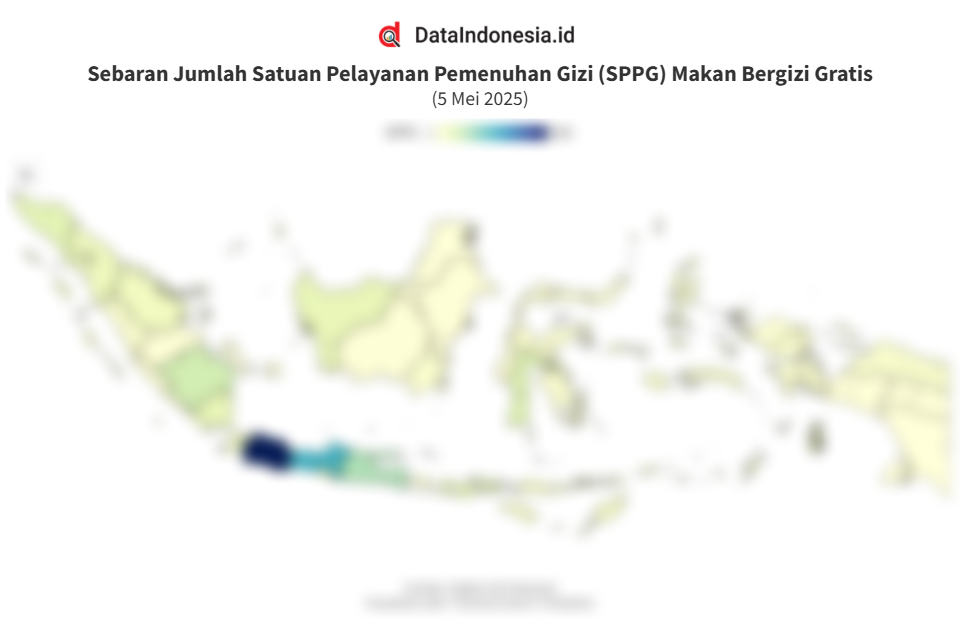 Data Sebaran Jumlah Satuan Pelayanan Pemenuhan Gizi (SPPG) Makan ...