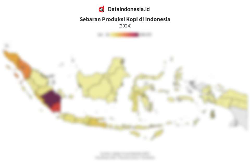 Data Sebaran Produksi Kopi di Indonesia pada 2024 - Dataindonesia.id